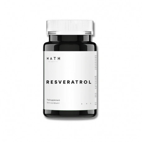 Math Scientific Resveratrol Food Supplement 60 caps.