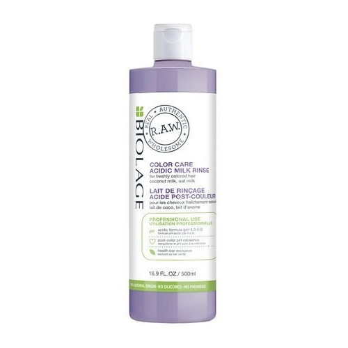 Biolage R.A.W. Color Care Acidic Milk Rinse 500ml