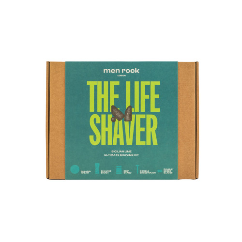 Men Rock The Life Shaver Sicilian Lime Ultimate Shaving Kit 1pcs