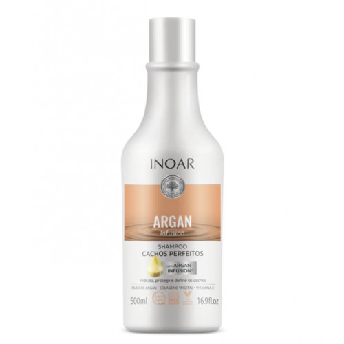 Inoar Argan Infusion Perfect Curls Shampoo 500ml
