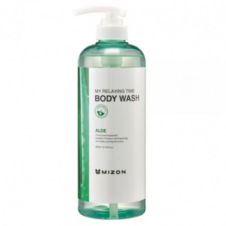 Mizon My Relaxing Time Body Wash 800ml,Subtle Aloe