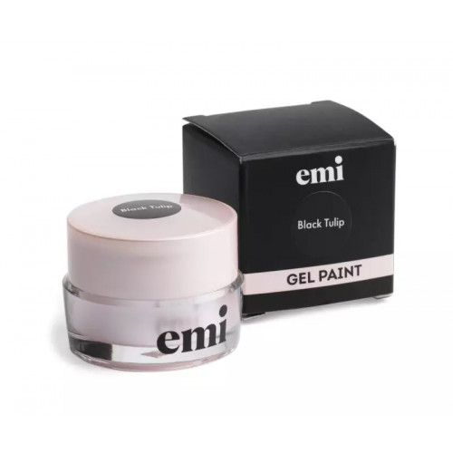 E.Mi Gel Paint 5ml,Black Tulip
