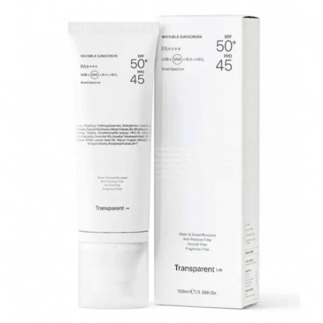 Transparent Lab Invisible Sunscream SPF50 100ml