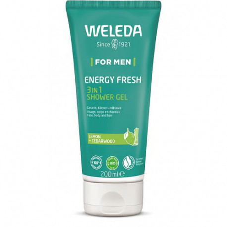 Weleda Men Active Fresh 3in1 Shower Gel 200ml