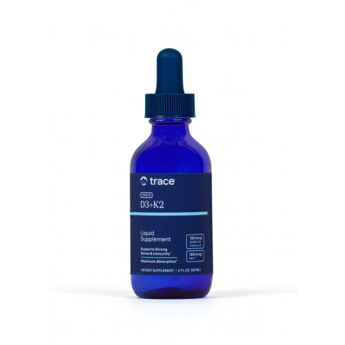 Trace Minerals Ionic D3+K2 93mcg | 75mcg 59ml