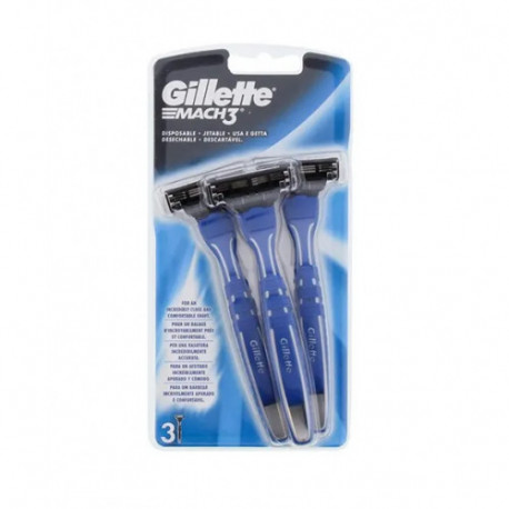 Gillette Mach3 Disposable Razors 3 pcs.