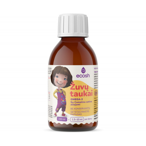 Ecosh Tutti Frutti Omega-3 Fish Oil Supplement 150ml