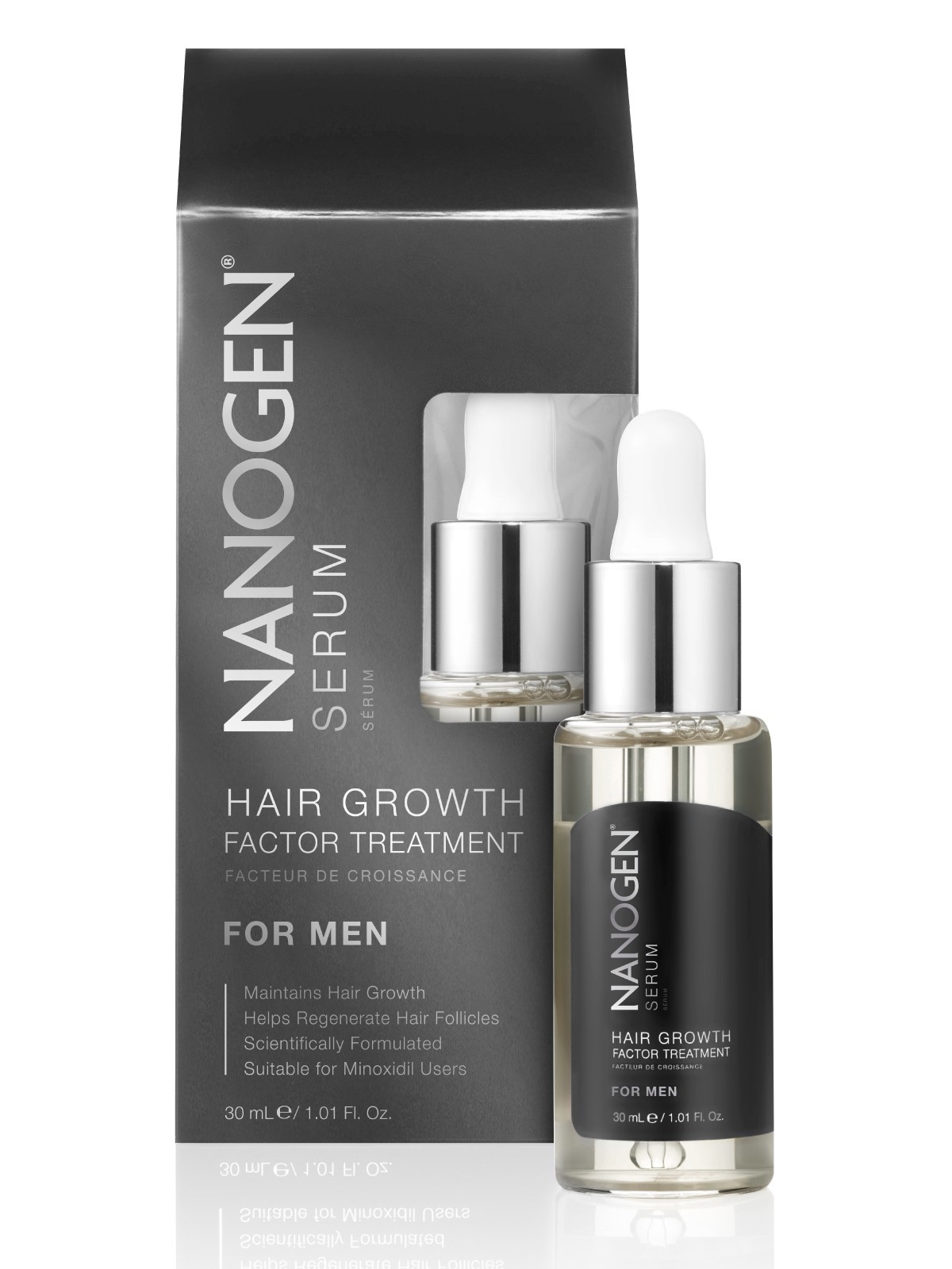 Nanogen Hair Growth Factor Treatment Serum for men 30ml 30ml