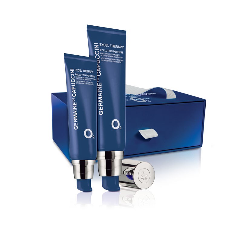 Germaine de Capuccini Excel Therapy O2 Pollution Defense Gift: Emulsion ...