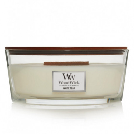 WoodWick White Teak Candle Heartwick