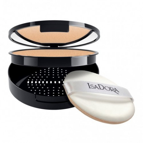 Isadora Nature Enhanced Flawless Compact Foundation 10g,80 Porcelain