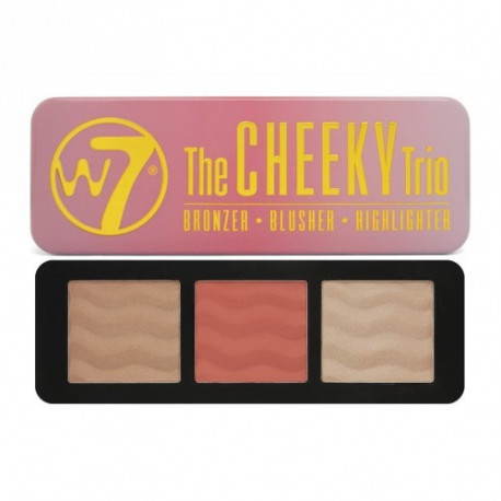 W7 Cosmetics W7 Cheeky Trio The Ultimate 3 in 1 Palette