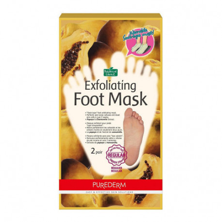 Purederm Exfoliating Foot Mask Medium,1 pair