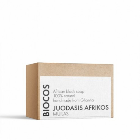 BIOCOS African Black Soap Shea Butter 100g